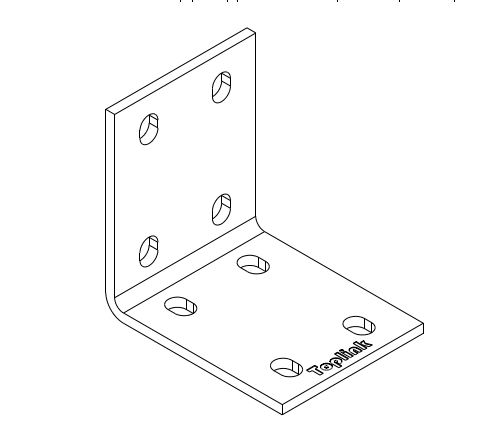 L-shaped connector 100 - شرکت راستین رابط